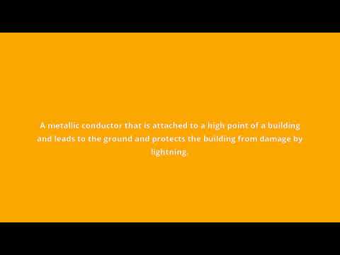 what is the meaning of lightning conductor