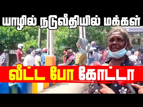 யாழில் நடுவீதியில் மக்கள்!! வீட்ட போ கோட்டா!! | Jaffna News Today