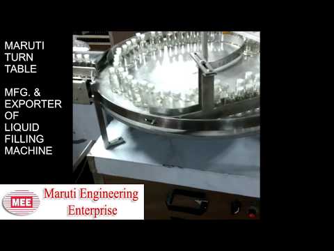 Turntable Machine - Pharmaceutical Turntable Latest Price ...