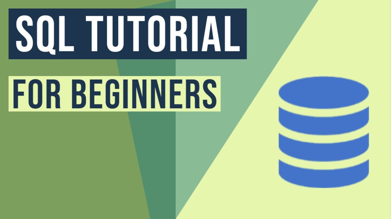 SQL Tutorial for Beginners