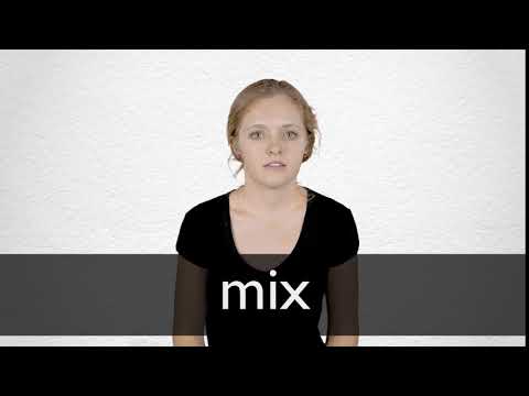 How to pronounce MIX in British English