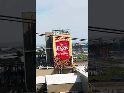Folgers coffee Company, best part of wakin’ up art # coffeeArt #neworleans