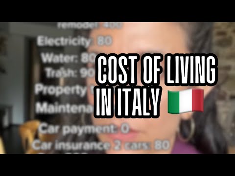 How Much Does it Really Cost to Live in Italy PART 1