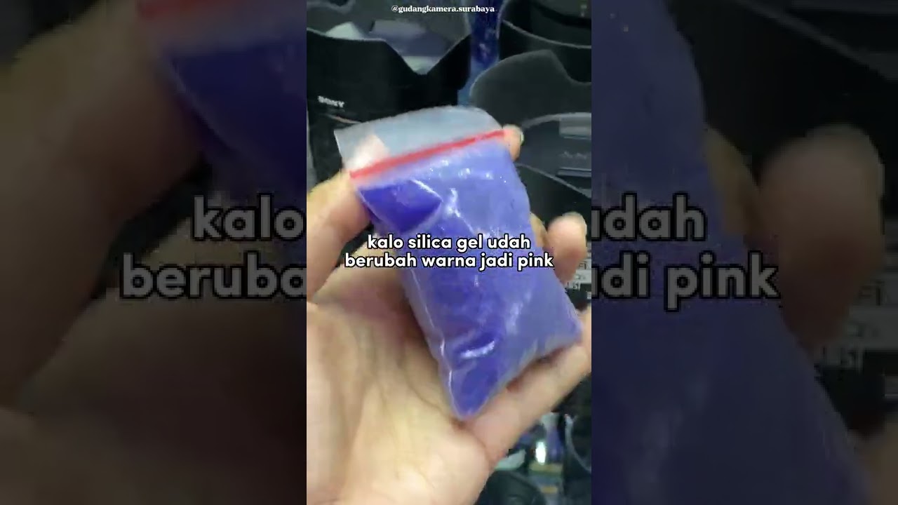 JANGAN LUPA GANTI SILICA GEL!