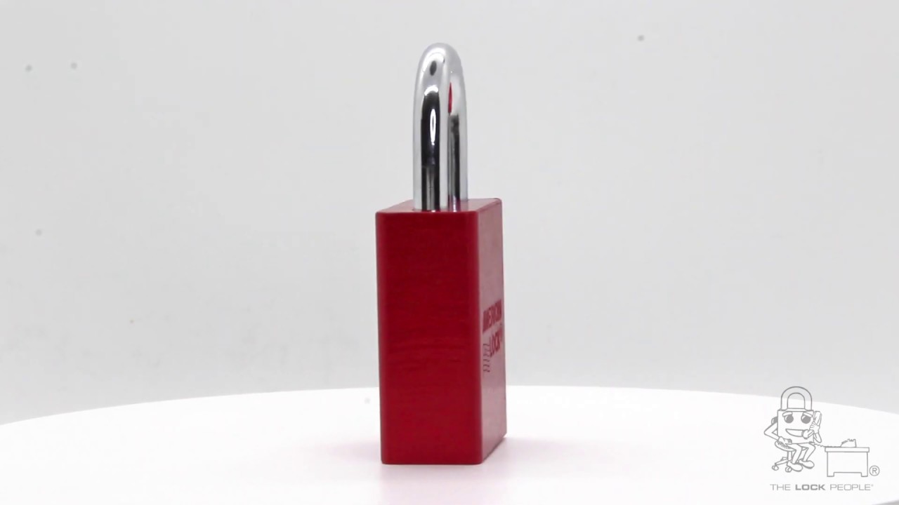 American Lock A1105 Anodized Aluminum Safety Padlock
