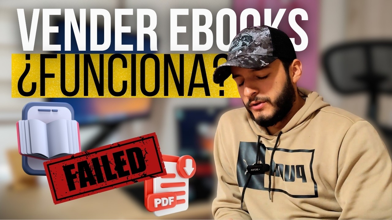 ERRORES que cometí VENDIENDO EBOOKS, esto fue lo que aprendí