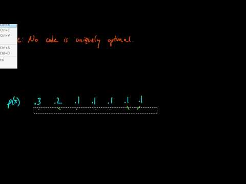 (IC 4.2) Huffman coding - more examples