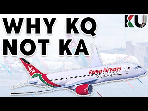 Why Kenya Airways is called KQ