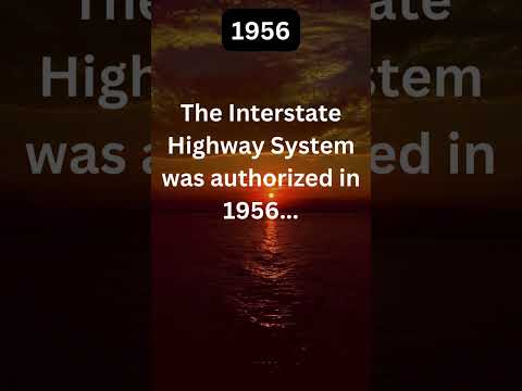 1956 Fact Four #highways #eisenhower