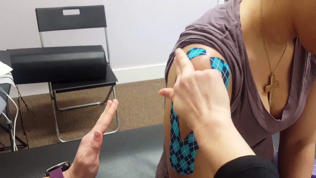 KT Taping Shoulder | Cutitta Chiropractic