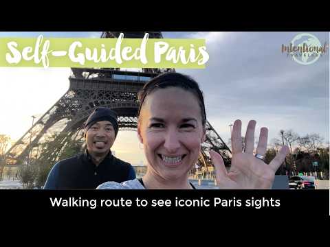 Paris Self-Guided Tour Route + Map