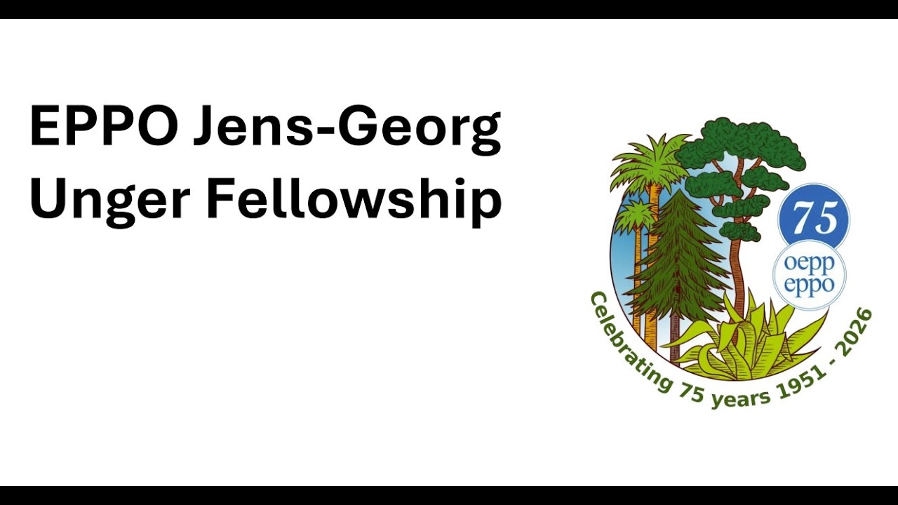 EPPO Jens Georg Unger Fellowship Webinar