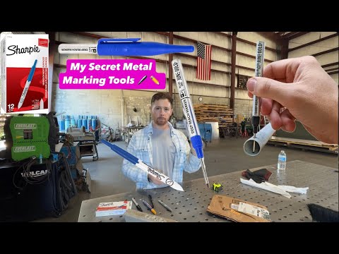 “Welders Favorite metal marking markers and pencils" - steel - aluminum - stainless steel