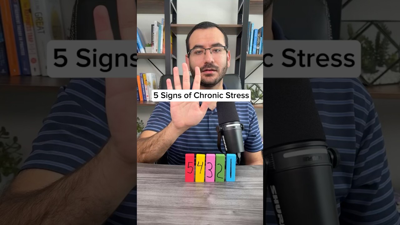 5 Signs of Chronic Stress: From a Licensed Therapist