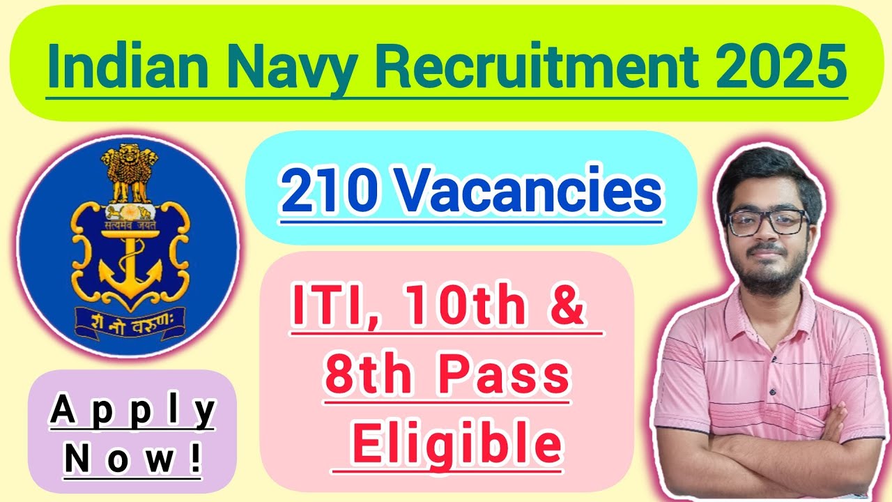 Indian Navy Apprentice Recruitment 2025 || Eligibility, Age Limit, Syllabus, Exam Pattern explain ||