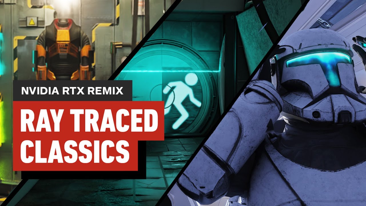 NVIDIA RTX Remix Contest Adds Ray Tracing, DLSS, & Overhauled Assets to These PC Classics