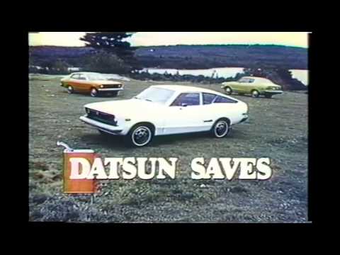 Datsun B210 Car Commercial 1973 Datsun Saves