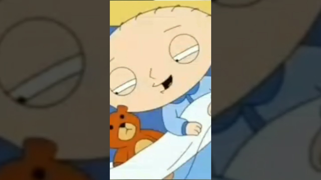 Stewie having nightmares