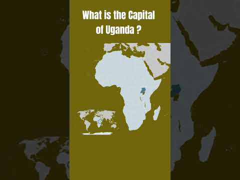 What is the Capital of Uganda | #uganda | #kampala | #countryandcapital | @pradhanseducation
