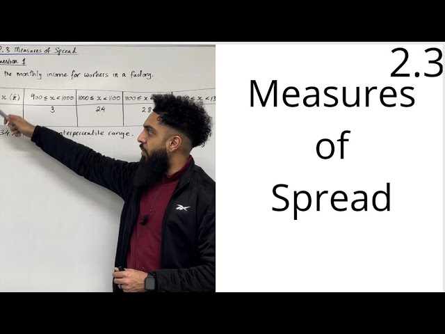 Understanding Measures of Spread in Edexcel AS Level Maths | Galaxy.ai ...
