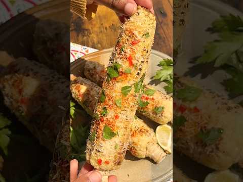 Mexican street corn 🌽 #cooking #corn #easy #shorts