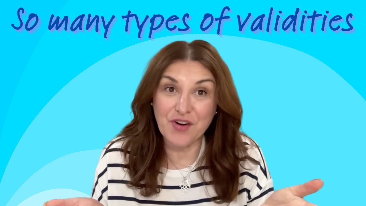 Dana Do's: So Many Validities, So Little Time
