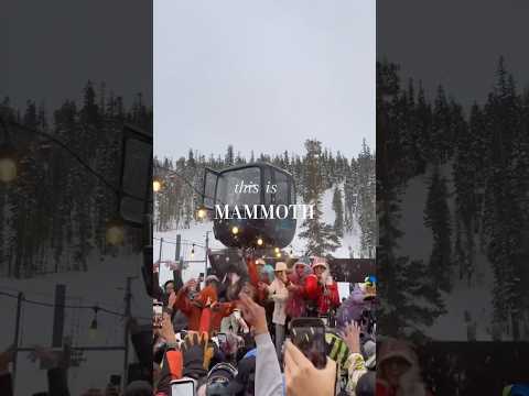 Après-Ski Vibes in Mammoth Lakes, California