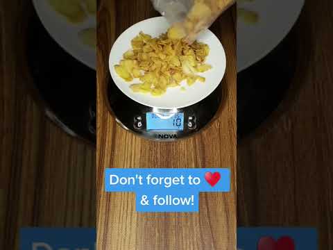 What 100 Calories of Corn Flakes Looks Like