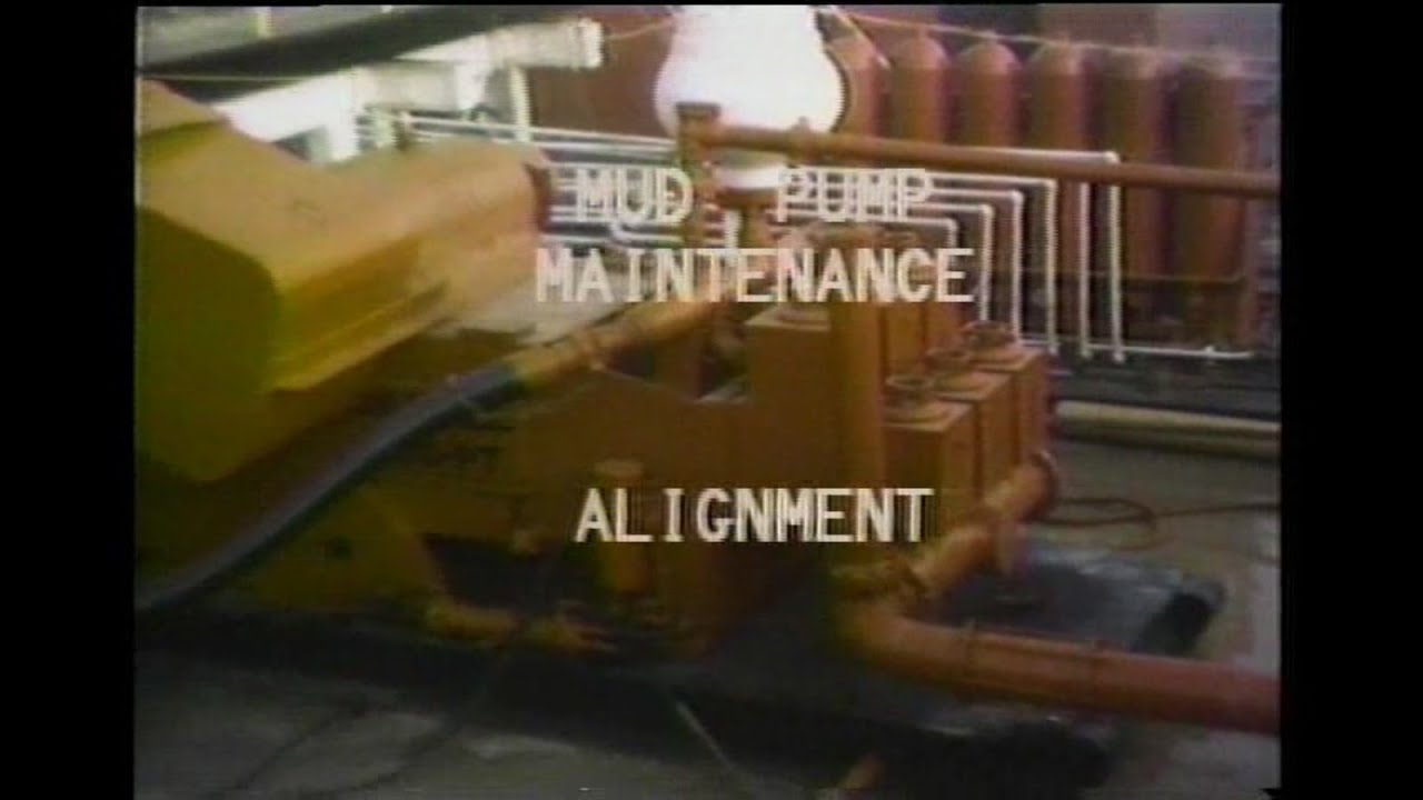 #Mud_Pumps maintenance   Allignment