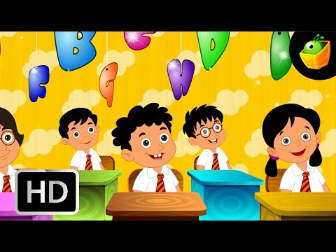 Learn English Alphabets ABC Song | Alphabet Song - English Nursery Rhymes - Animated Rhymes For Kids