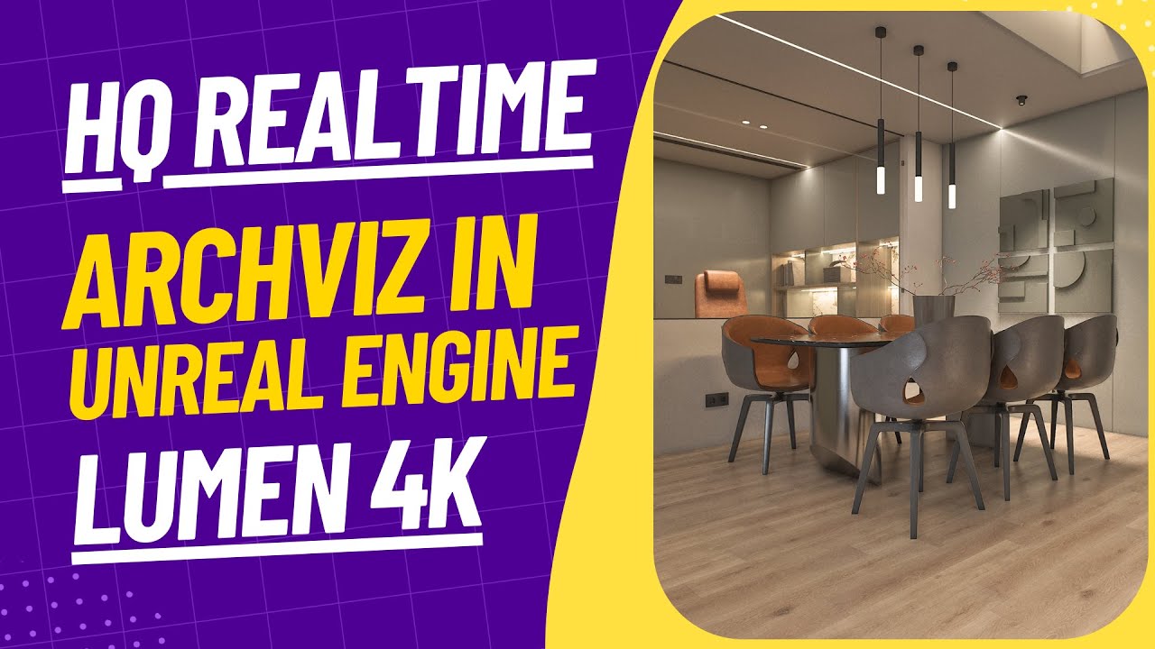 4K HQ REAL-TIME ARCH-VIZ IN UNREAL ENGINE. APARTMENT INTERIOR.
