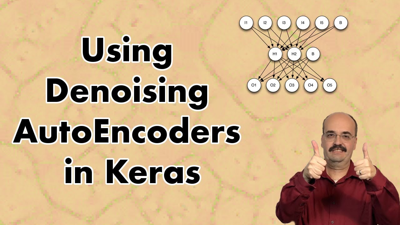Using Denoising AutoEncoders in Keras (14.2)