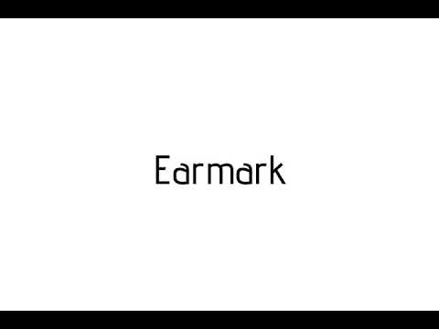 How to pronounce Earmark / Earmark pronunciation