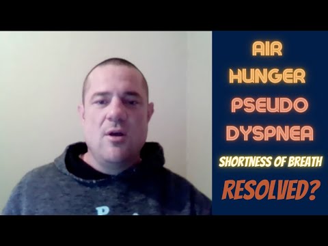 How I stopped my air hunger / breathlessness / shortness of breath / dyspnea