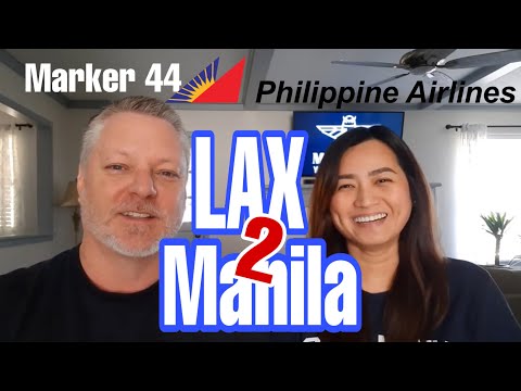 DIRECT FLIGHT on PHILIPPINES AIRLINES (PAL) LAX to Manila NAIA 🇵🇭