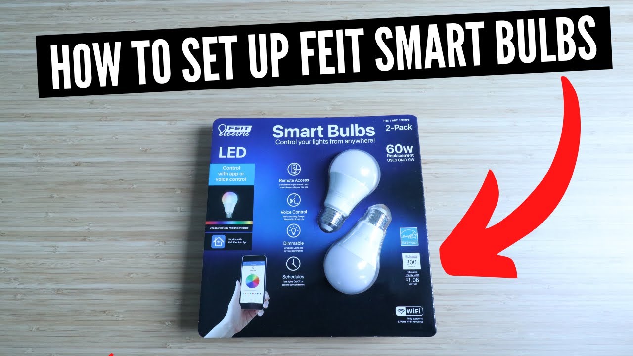 How To Set Up Feit Wifi Smart Light Bulb