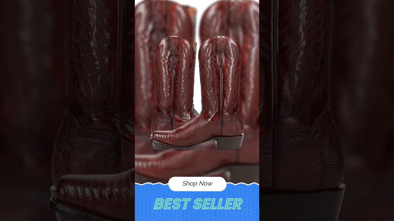 Dan Post Ringold - Men's Lizard Skin Cowboy Boots