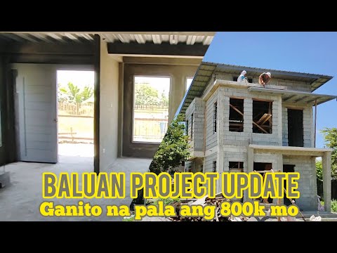 Two Storey House Design || Baluan Project || Ganito Na Pala Ang 800K Mo