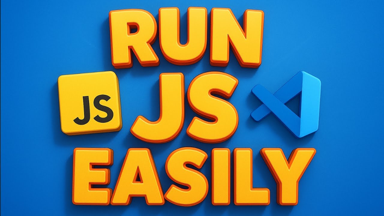 How to Run Javascript (JS) in VS Code Without Node JS or Browser (2025)