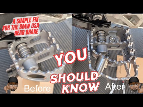 Wunderlich Brake lever Enlargement kit: A Must-Have for Your BMW R1300 GSA?