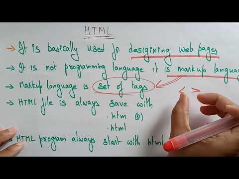 Learn HTML tutorial | Introduction | Web Technology | Lec 4 | Bhanu Priya - Mind Luster