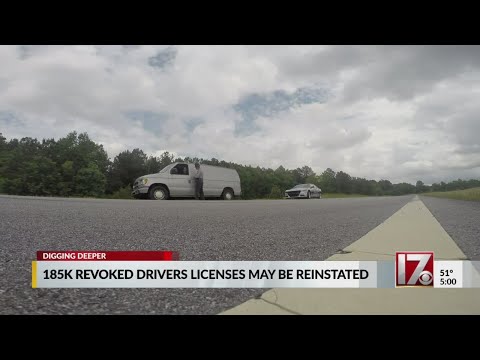 185K revoked licenses may be reinstated