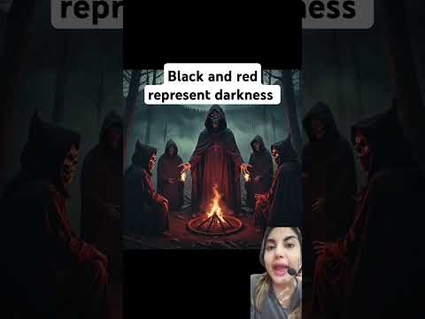 dark symbolism behind the colors red and black #supernatural #spirituality #black