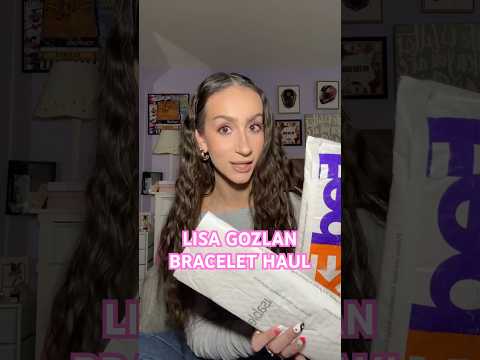 Lisa Gozlan bracelets haul !!! #bracelets #haul #jewelry #hauls #unboxingvideo