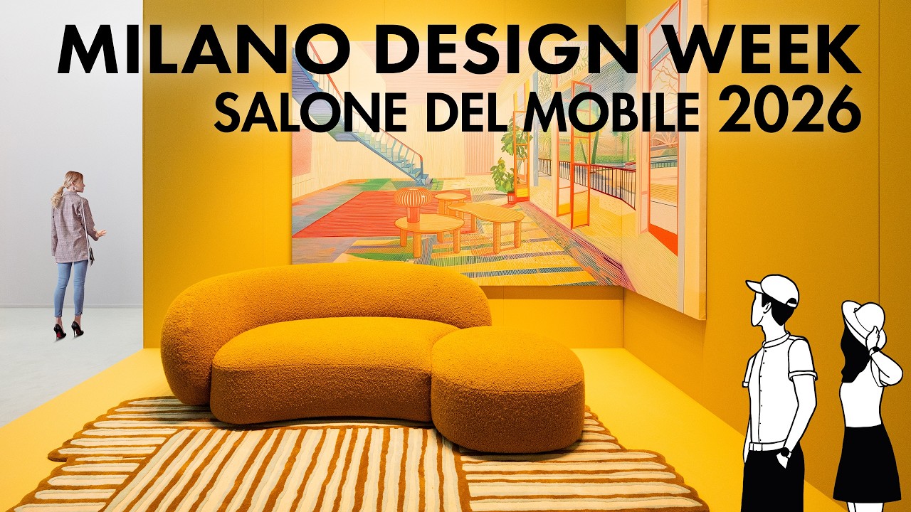 4K Milano Design Week 2026: Salone del Mobile - Fiera Milano | part 1