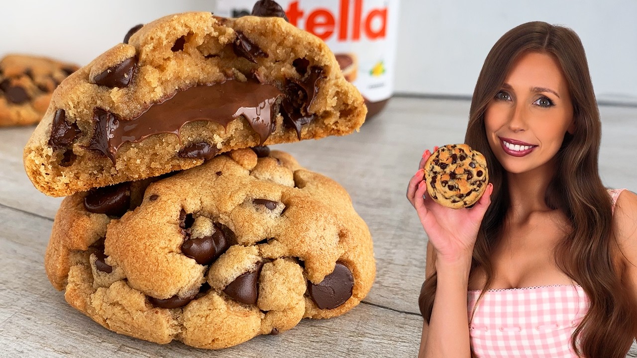 The Best Nutella New York Cookies