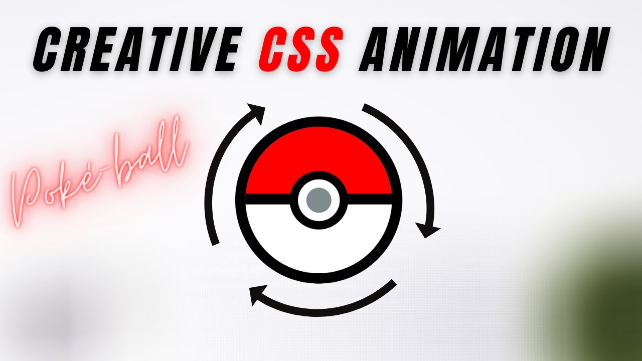 Creative CSS Pokéball Loading Animation || CodeBeauty
