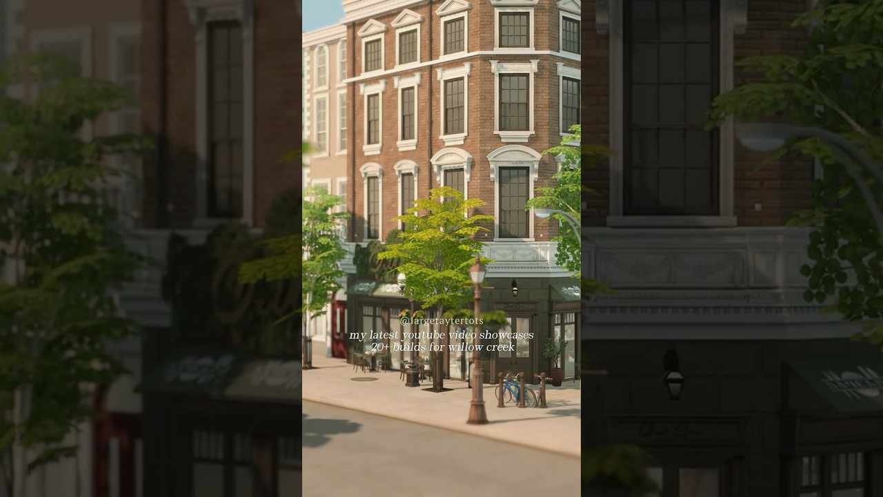 Willow Creek Map Tour #thesims4 #sims4build #sims4cc