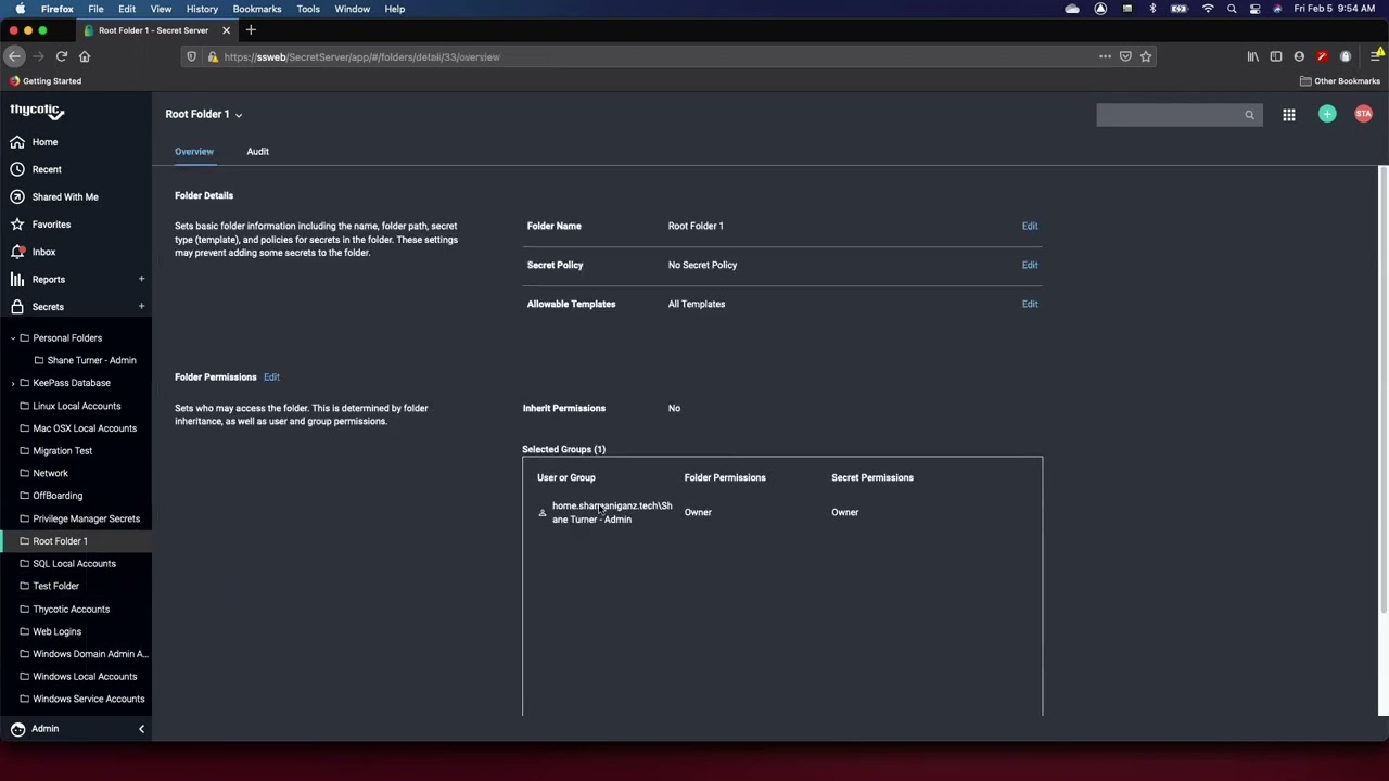 Creating Folders: Secret Server Admin Tutorial Video 2023