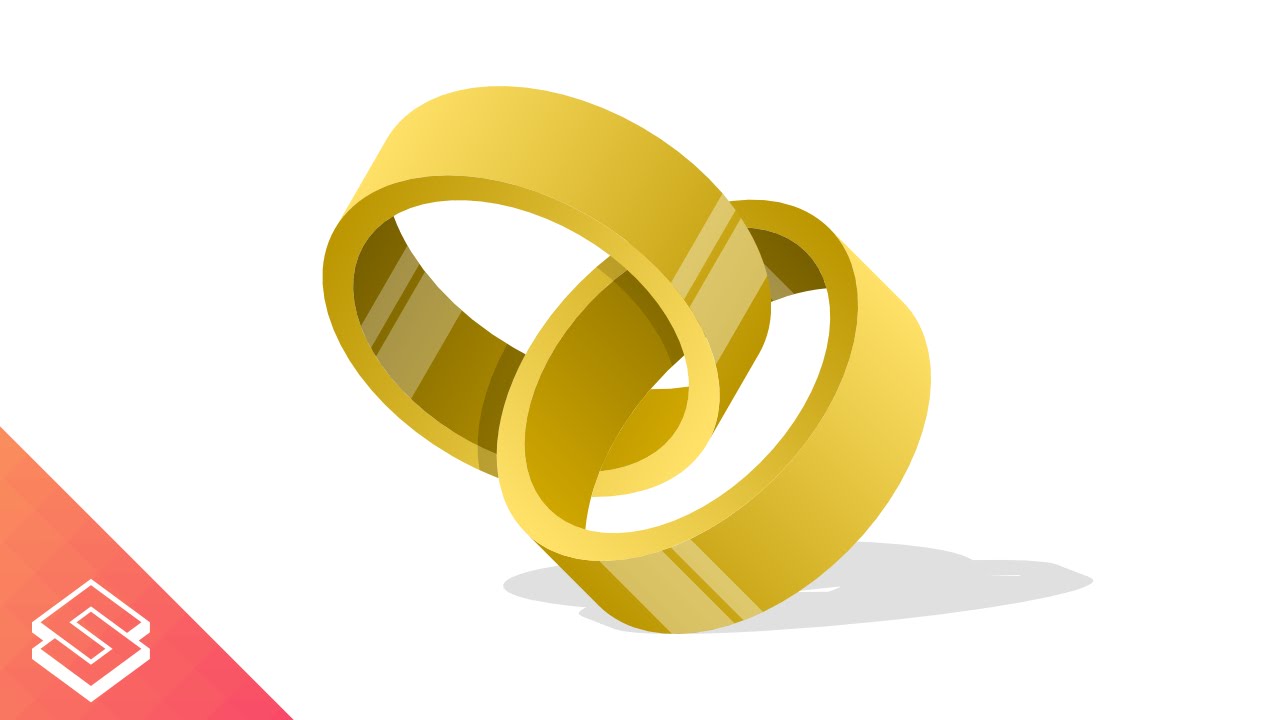 Inkscape Tutorial: Vector Interlocking Rings